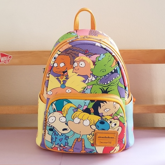 Bags | Loungefly 9s Nickelodeon Cartoons Mini Backpack | Poshmark